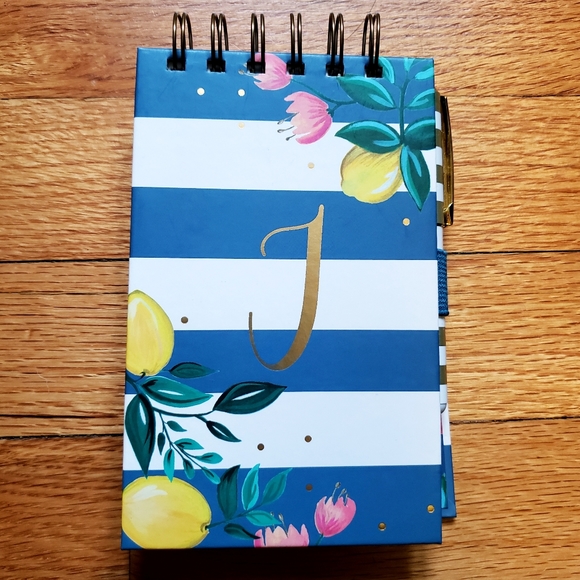 Office | Notepad Letter J With Pen | Poshmark